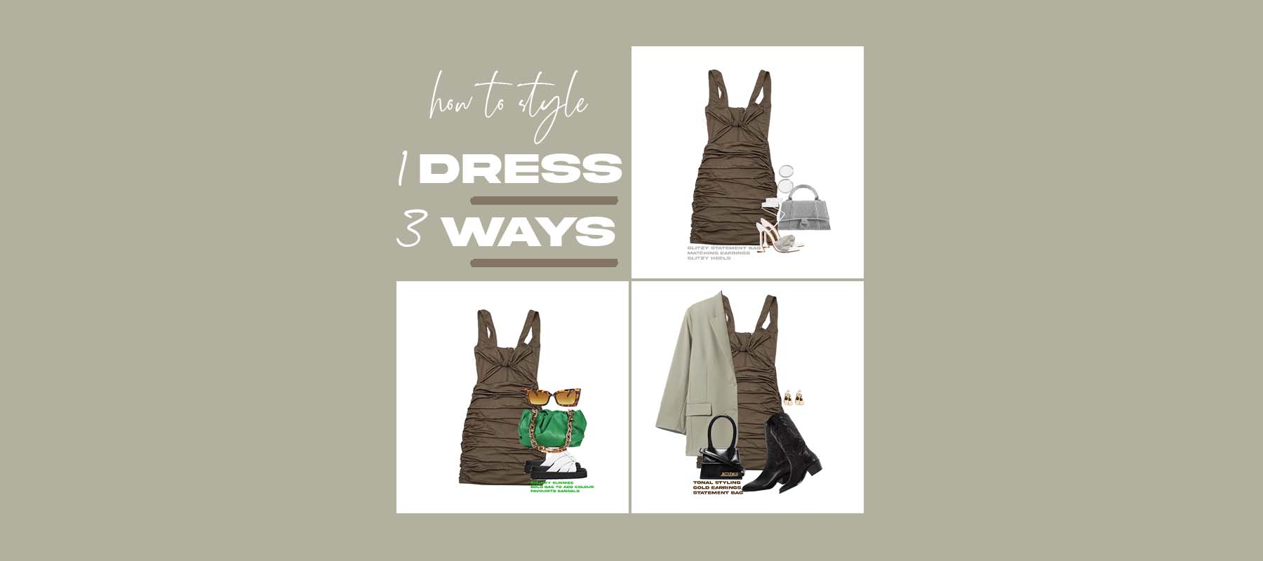 Style One Dress Three Ways – Dressmezee